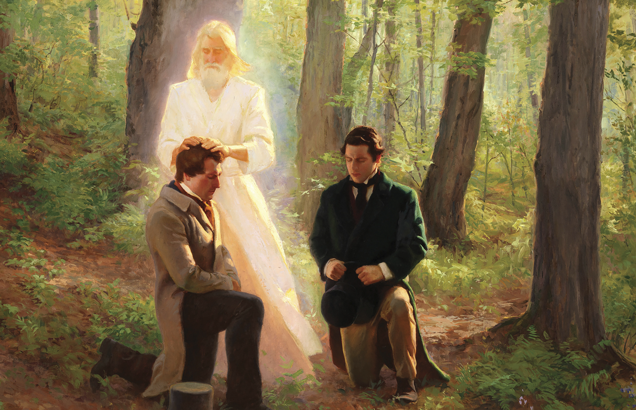 Moses, Elias, and Elijah Appear in the Kirtland Temple