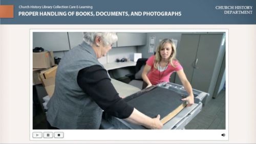 Proper Handling of Books, Documents, and Photographs