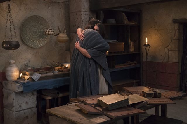 Corianton Embracing His Father