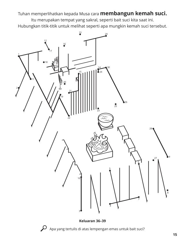 Buku Mewarnai Kisah-Kisah Tulisan Suci: Perjanjian Lama