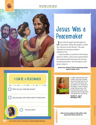 Jesus Was a Peacemaker
