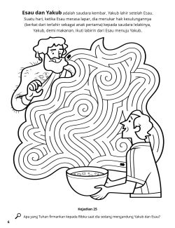 Buku Mewarnai Kisah-Kisah Tulisan Suci: Perjanjian Lama