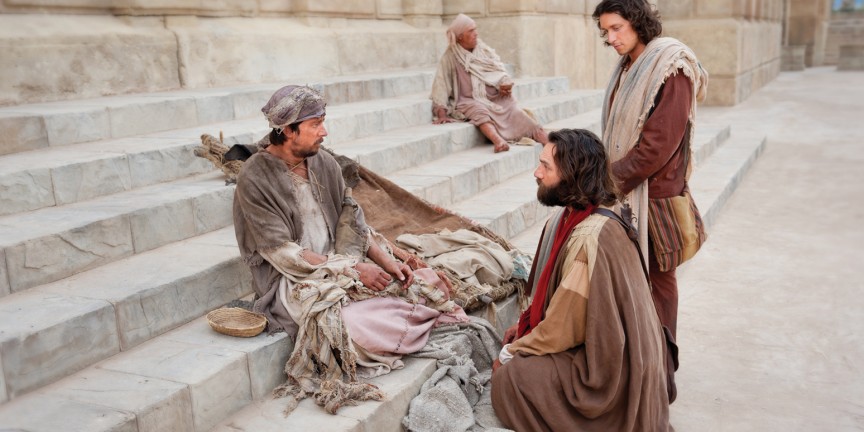 Peter and John Heal a Man Crippled Since Birth