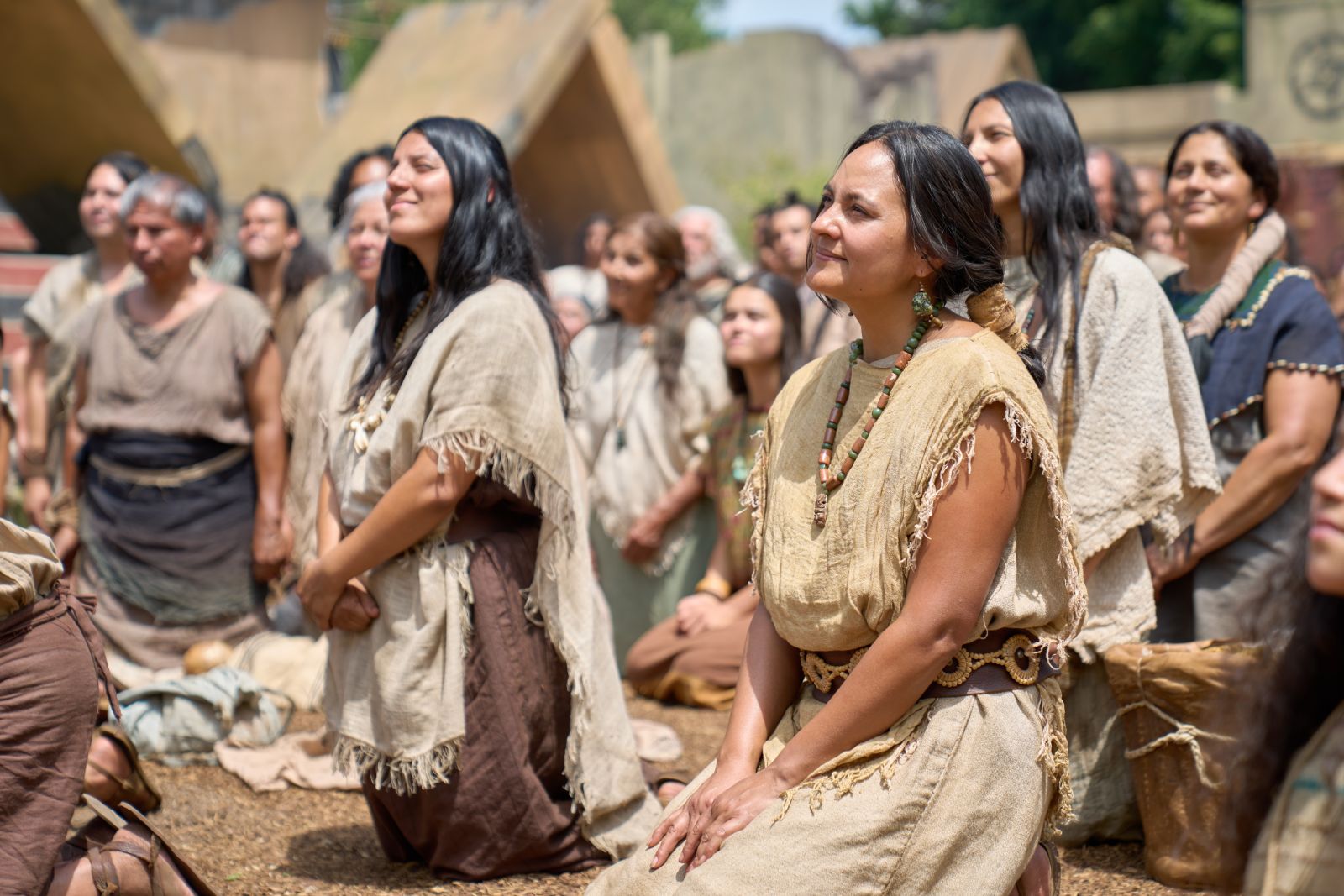 Jesus Christ Visits and Ministers to the People in the Americas
