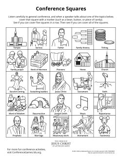General Conference Coloring Pages