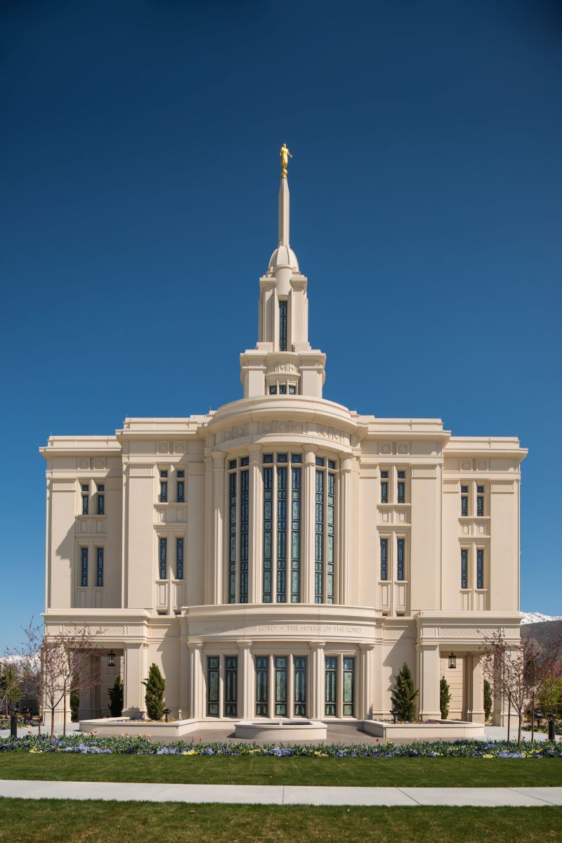 Payson Utah Temple South Side